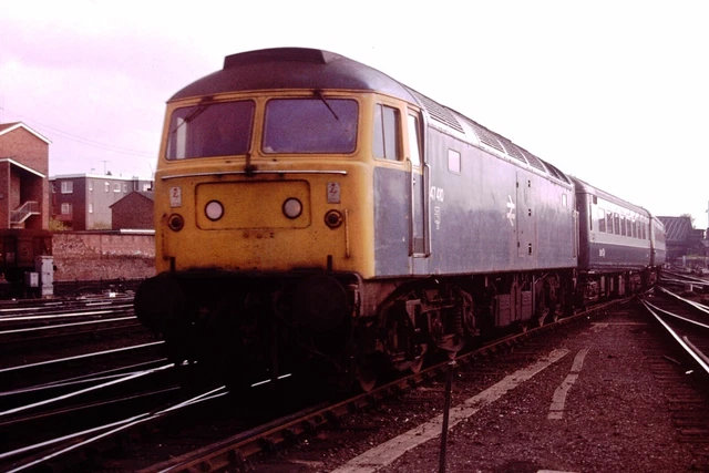 1979 BRITISH RAIL BR Diesel Loco Railway Slide 47410 Ref 2459 £3.99 ...