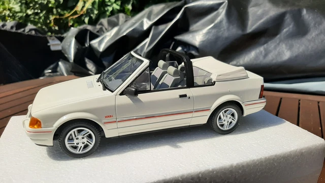 OTTO OT398 1986 Ford Escort Mk4 XR3i Cabriolet Diamond White #936 RS ...