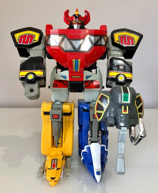 MIGHTY MORPHIN POWER Rangers DX Dino Megazord Bandai Japan 1992 ...