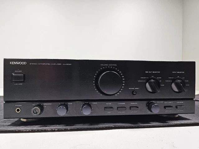 AMPLIFICATEUR STÉRÉO INTÉGRÉ Kenwood KA-5020 - utilisé entièrement ...