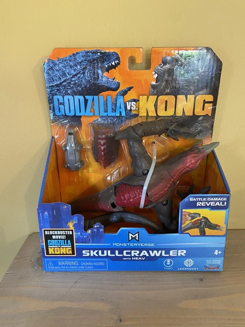 MONSTERVERSE GODZILLA VS King Kong 6" Skullcrawler Lizard Figure with ...