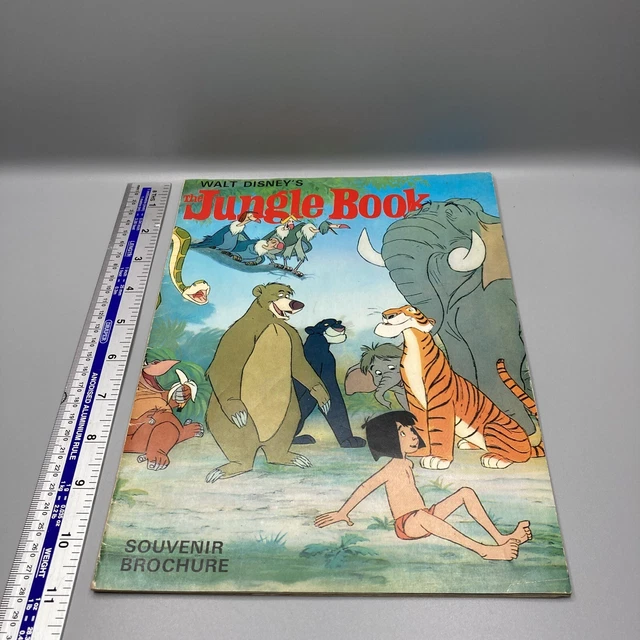 WALT DISNEY JUNGLE Book Original Movie Brochure Programme 1967 ... WALT DISNEY JUNGLE Book Original Movie Brochure Programme 1967 ...