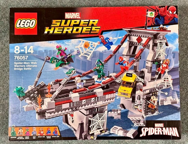 LEGO 76057 SPIDER-MAN Web Warriors Ultimate Bridge Battle *NEW & SEALED ...