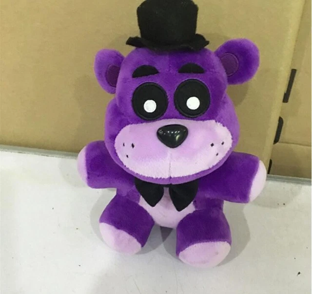 7& PURPLE BEAR Five Nights At Freddy's FNAF Best Plush Toys Kids ...