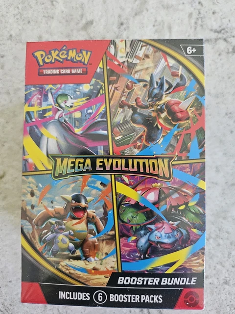 POKÉMON TCG MEGA Evolution Booster Bundle Box IN HAND SHIPS FAST New ...