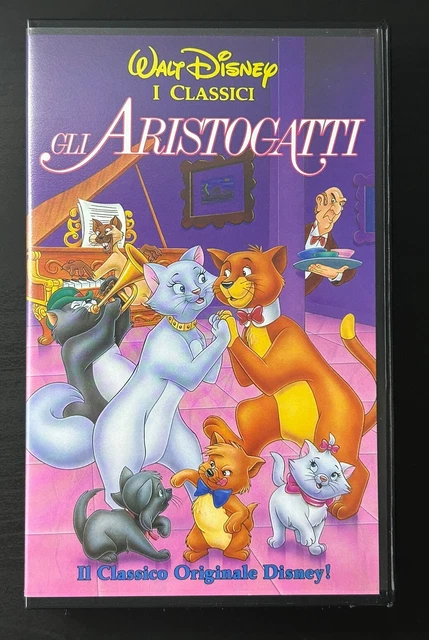 GLI ARISTOGATTI - ORIGINALE CLASSICI DISNEY VHS ITA in Italiano EUR 12 ...