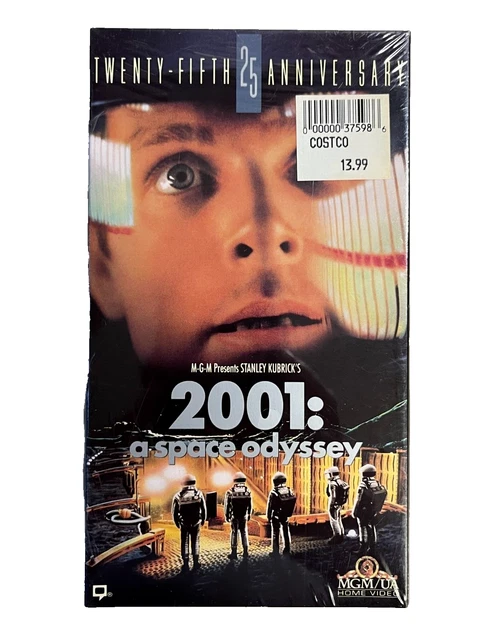 2001: A SPACE Odyssey (VHS, 1993, Special 25th Anniversary) Brand New ...