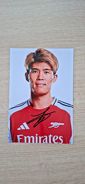 TAKEHIRO TOMIYASU # Japan Wm 2026 / Arsenal - Foto Original Signiert (1 ...