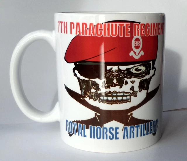 7TH PARACHUTE REGIMENT Royal Horse Artillery Mug 7th Para RHA Mug EUR ...