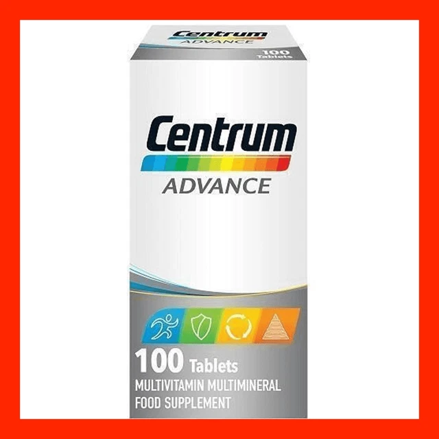 CENTRUM ADVANCE 100 tab - Boost Your Vitality & Wellness £14.20 ...