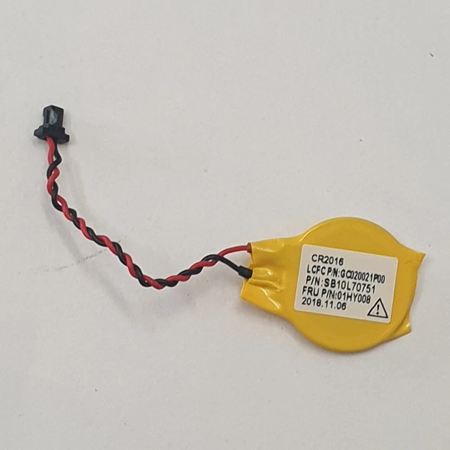 LENOVO THINKPAD X280 Genuine Bios Battery Motherboard CMOS Battery £12. ...