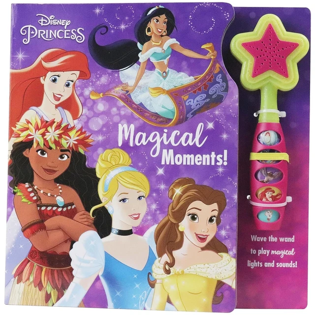 DISNEY PRINCESS MAGICAL Moments Magic Wand Book £15.21 - PicClick UK