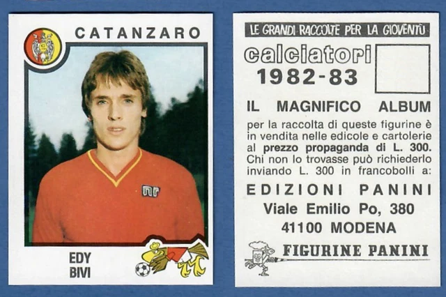 FIGURINA CALCIATORI PANINI 1982/83 - Nuova/New - N.71 Bivi - Catanzaro EUR 1,90 - PicClick IT