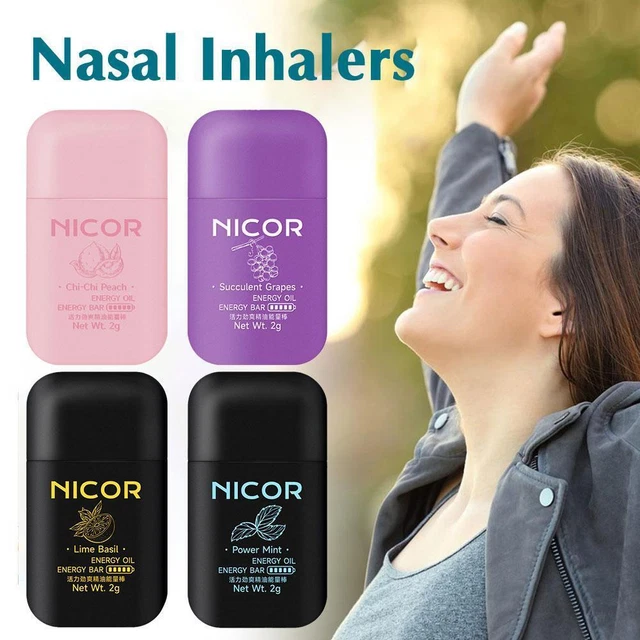 NASAL INHALERS FOR Essential Oils,Double Hole Lung with Care Inhaler ...