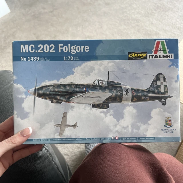 ITALERI 1439 MC.202 Folgore Plastic Model Aircraft Kit 1:72 £18.82 ...
