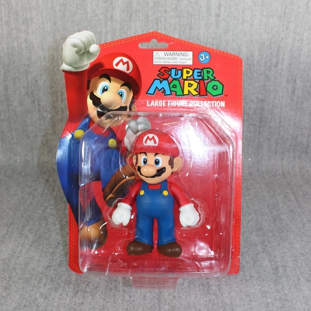 SUPER MARIO NINTENDO Mario Large Action Figure 2013 Nuovo Cardato ...