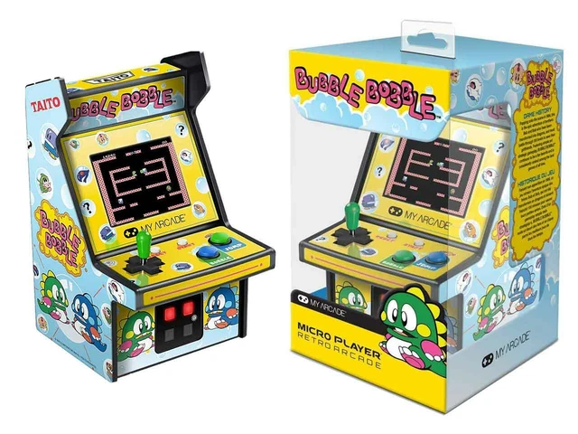 BUBBLE REAL MINI CABINATO Original MY ARCADE Retrogaming Taito ...