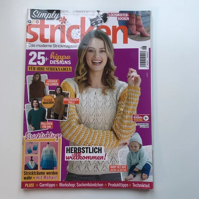 HANDARBEIT: SIMPLY STRICKEN - das moderne Strickmagazin - Heft 6 Okt ...