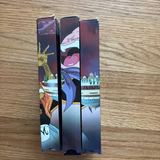 VINTAGE 2002 DRAGON Ball Z Majin Buu Saga VHS 3 Of The Set £18.17 ...