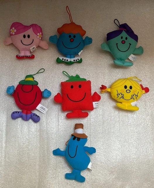 MR MEN LITTLE Miss McDonalds Happy Meal Soft Toy Figures Bundle Job Lot ...
