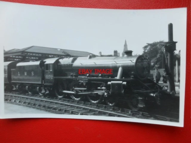 PHOTO LMS Black Five Loco No 5172 Br 45172 £2.00 - PicClick UK