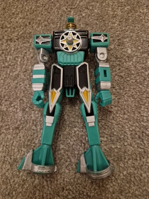 POWER RANGERS NINJA Storm : 2002 Bandai : Samurai Star Megazord - Green ...