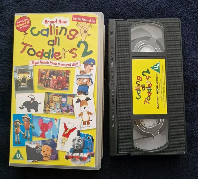 Calling All Toddlers 2 Vhs Video Tape My Ref 2361 69 99 Picclick Uk