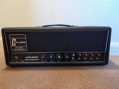 CARLSBRO 60 PA reverb valve Amplifier 1960s £350.00 - PicClick UK