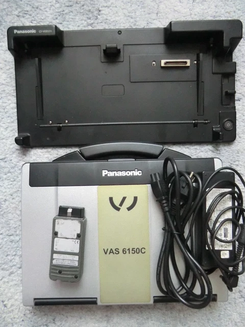 ORIGINAL VAS6150C (PANASONIC CF-53 MK2) Diagnose-Laptop mit ORIGINAL ...