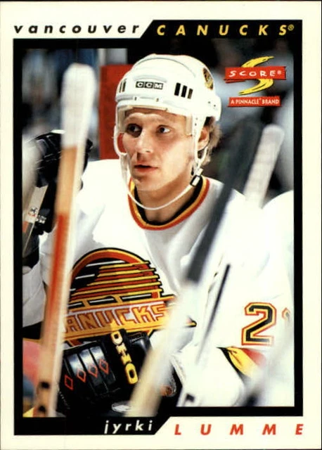 1996-97 SCORE CANUCKS Hockey Card #22 Jyrki Lumme EUR 2,21 - PicClick FR