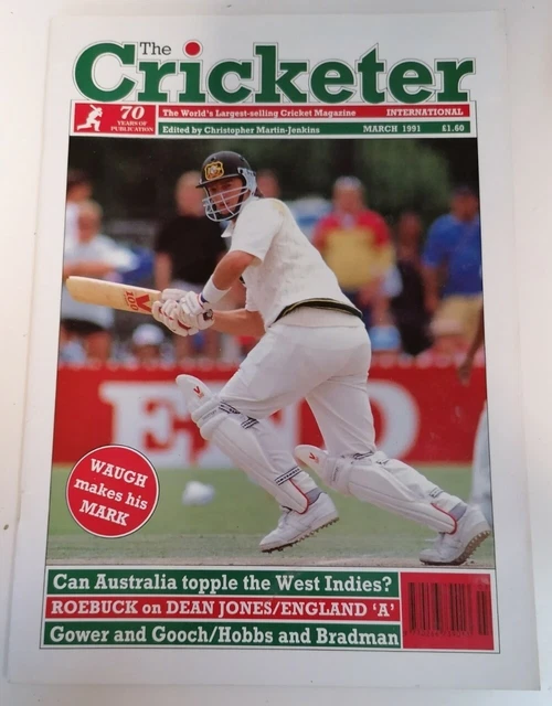MAGAZINE - VINTAGE Sports The Cricketer International Cricket Magazine ...