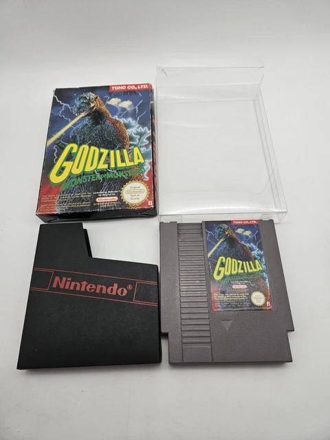 GODZILLA: MONSTER OF Monsters per Nintendo NES confezione originale B ...