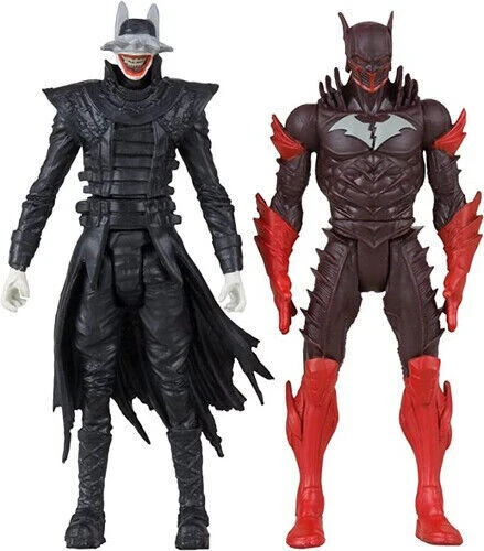 WB DC DIRECT-GAMING Figure With Comic 2Pk Wave 1-Batman Who Laughs ...