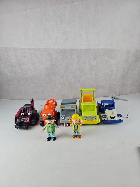 BOB THE BUILDER Toy Bundle, Vehicles, Digger, Figures, Cbeebies Toys £ ...