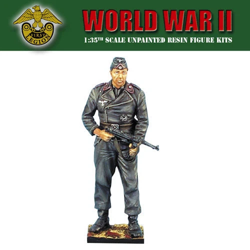 FIRST LEGION GERMAN Tank Crew Standing W/Mp40 1:35 Fl35019 EUR 16,90 ...