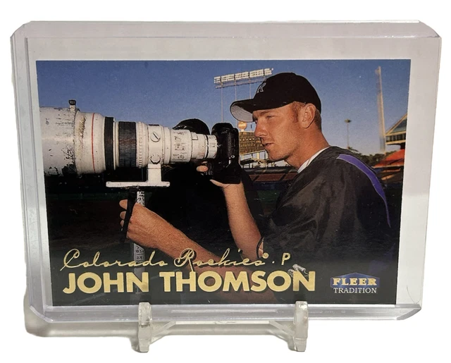 CARTE DE BASEBALL 1999 Fleer Tradition #528 John Thomson COMME NEUVE ...