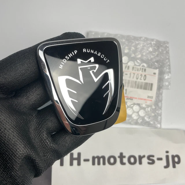 TOYOTA GENUINE MR2 MRS Spyder Midship Runabout Front Emblem 75314-17020 ...