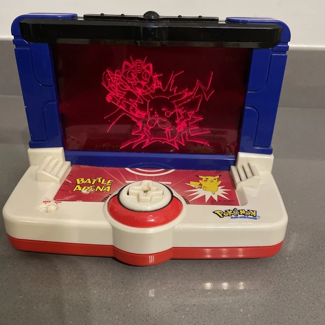 VINTAGE POKEMON TIGER Battle Arena 2000 Handheld LCD Game Fully Tested ...