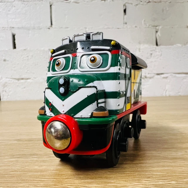 FLETCH - CHUGGINGTON Wooden Railway Trains compatible with Thomas $19. ...