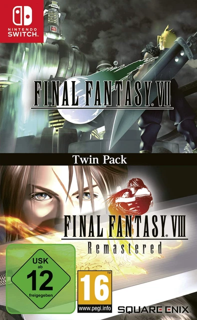 FINAL FANTASY VII Final Fantasy VIII Remastered Twin Pack Switch [Neuf ...