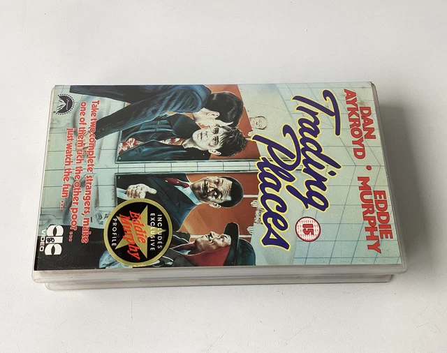 VINTAGE VHS VIDEO Tape Classic Film Trading Places 1983 Paramount Pictures £2.99 - PicClick UK