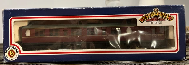 BACHMANN 34-426 Thompson 63' Composite Brake Coach BR Maroon RN E1140E ...