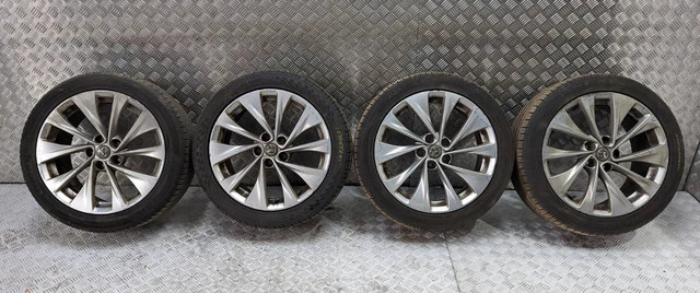 VAUXHALL ASTRA ALLOY Wheels & Tyres Full Set 225/45/Zr17 7.5J 1340965 K ...