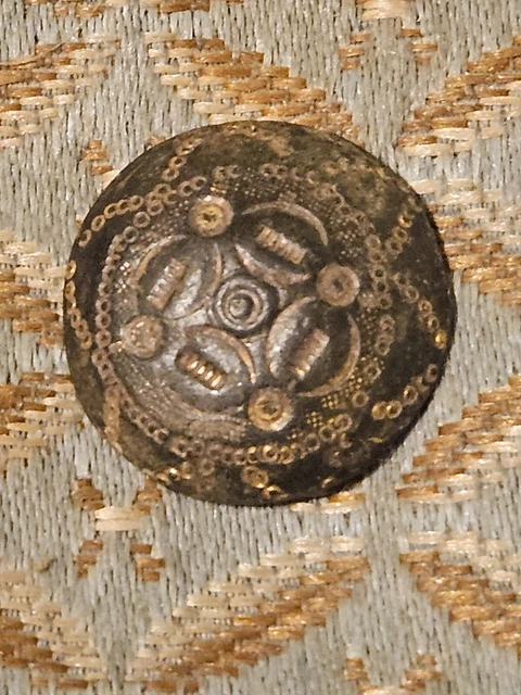 RARE REVOLUTIONARY WAR or Colonial era hand made button No Res, Free ...