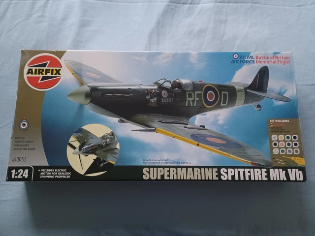 AIRFIX A50055 SUPERMARINE Spitfire Mk Vb 1:24 £74.69 - PicClick UK