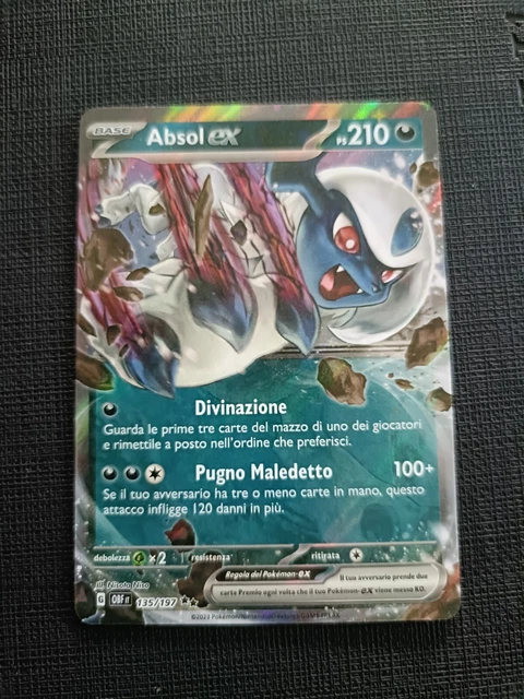 CARTA POKEMON ABSOL EX 135/197 OSSIDIANA INFUOCATA ITA EUR 4,49 ...