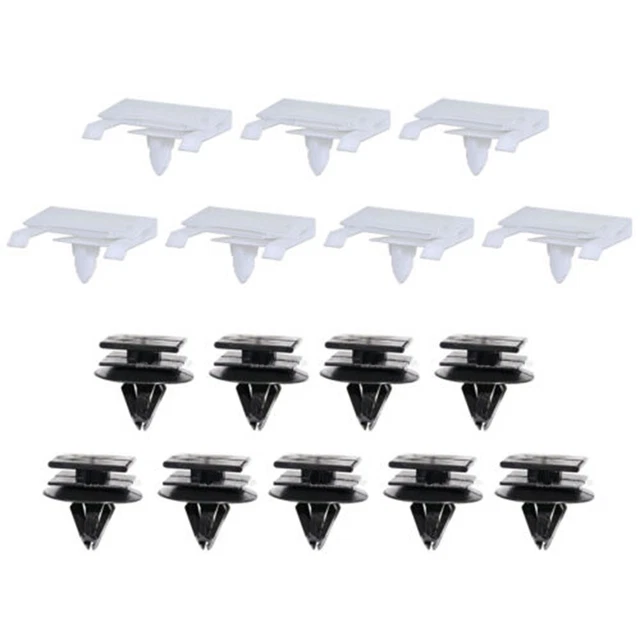 Automotive Body Clips 10-Pack Side Drip Rail Moulding Clips For Holden ...