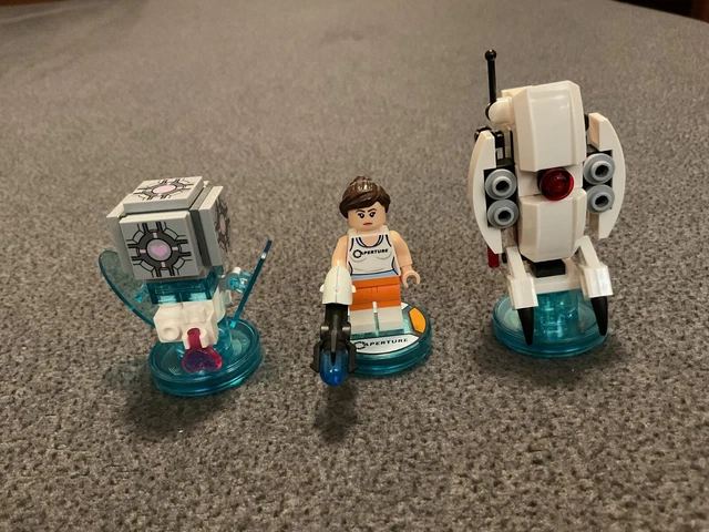 LEGO DIMENSIONS 71203 Portal 2 Level Pack Complete Chell Turret ...
