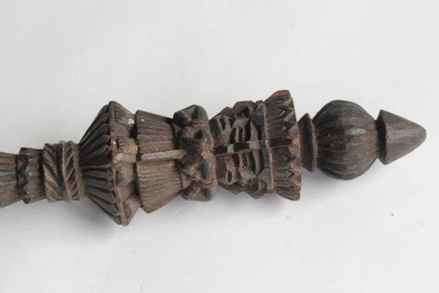 ANCIEN PHURBA KILAYA Vajrakila bois Rituel bouddhiste Népal (57229) EUR ...