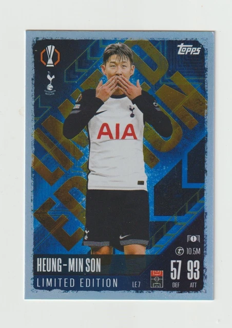TOPPS MATCH ATTAX Ucl 2024/25 Le 7 Limited Edition Heung-Min Son Tottenham EUR 2,00 - PicClick IT